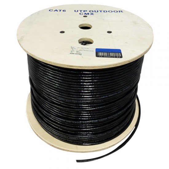 CAT6 Outdoor Gel Filled Pure Solid Copper 1000ft Ethernet Cable ...